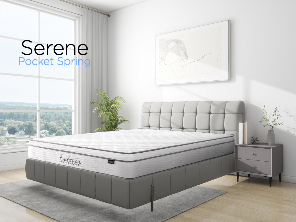 Eutopia Serene 4ft6 Pocket Spring Mattress - Aspire Home Furnitures